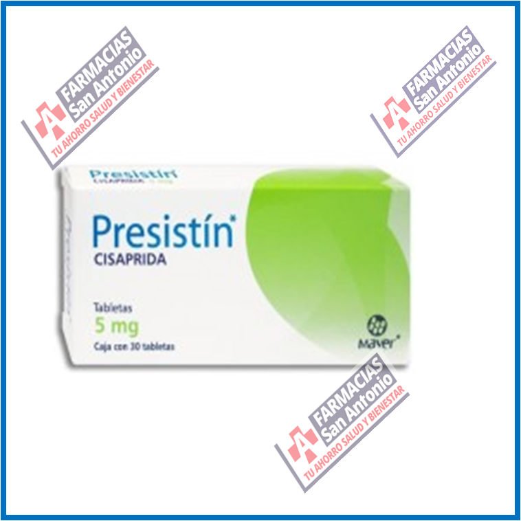 CISAPRIDA 5 MG 30 TABLETAS PROMOCIÓN