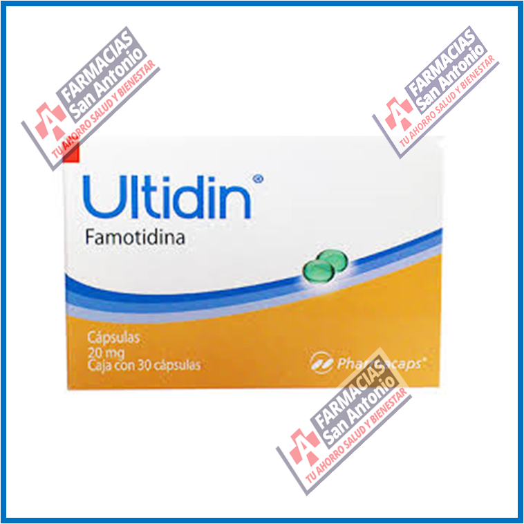 FAMOTIDINA 200 MG 30 TABLETAS