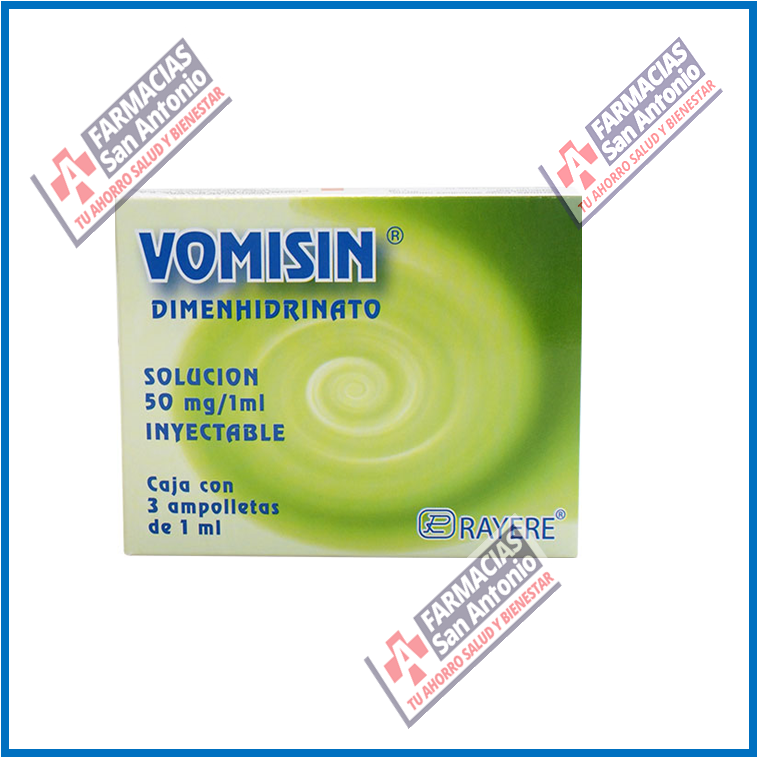 DIMENHIDRINATO 50 MG / 1 ML