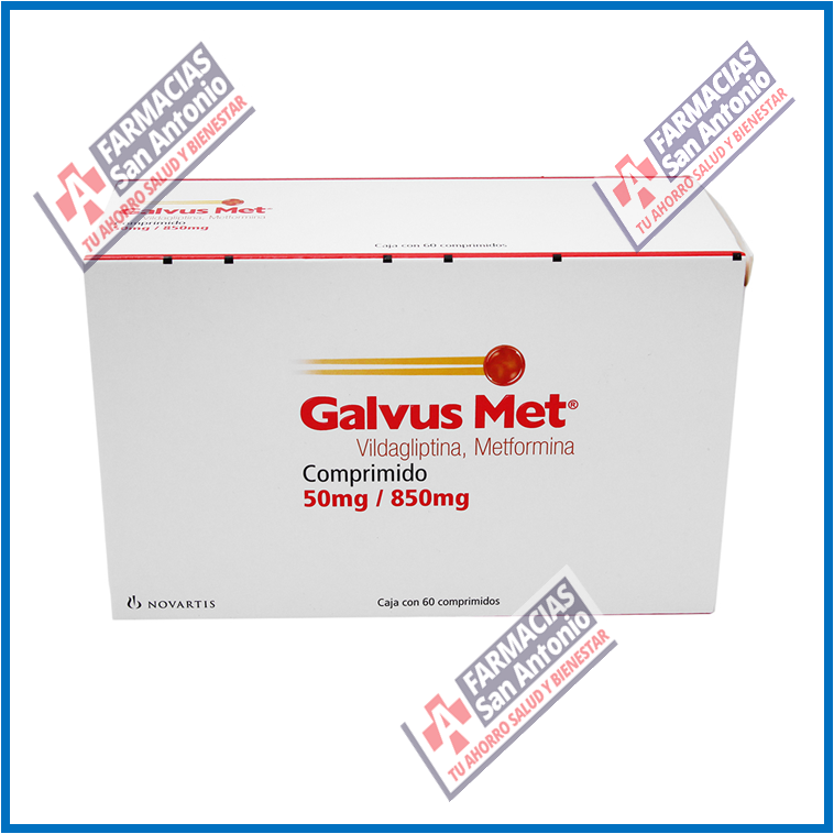 GALVUS MET 500 MG / 850 MG