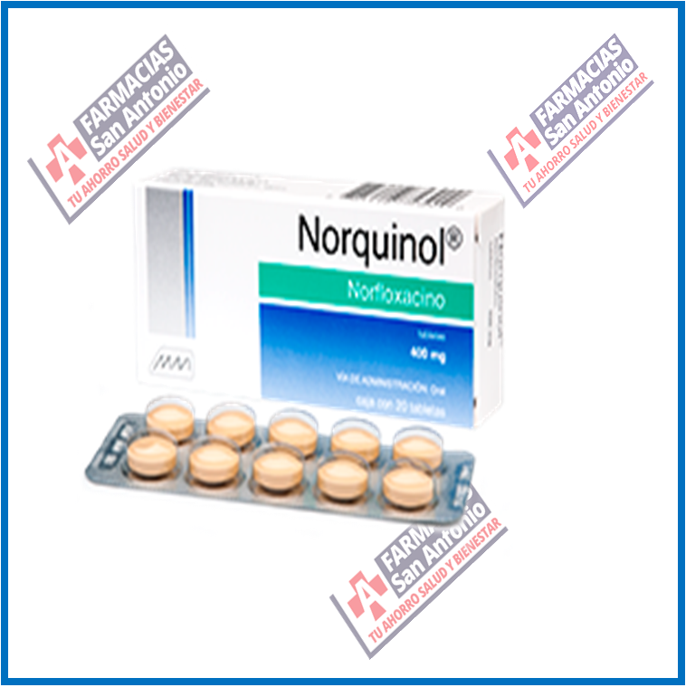 Norfloxacino 400 mg