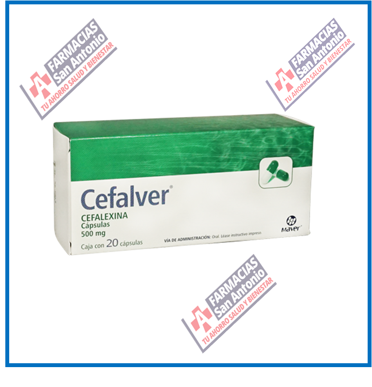 CEFALEXINA 500 MG 20