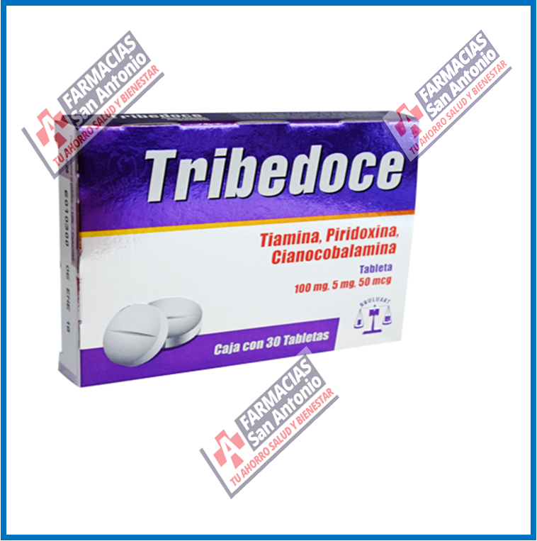 Tribedoce 30 tabletas