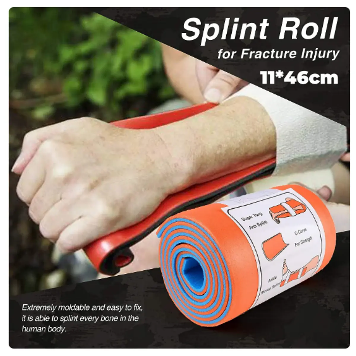 Férula Tipo Sam Splint 11x46 cm