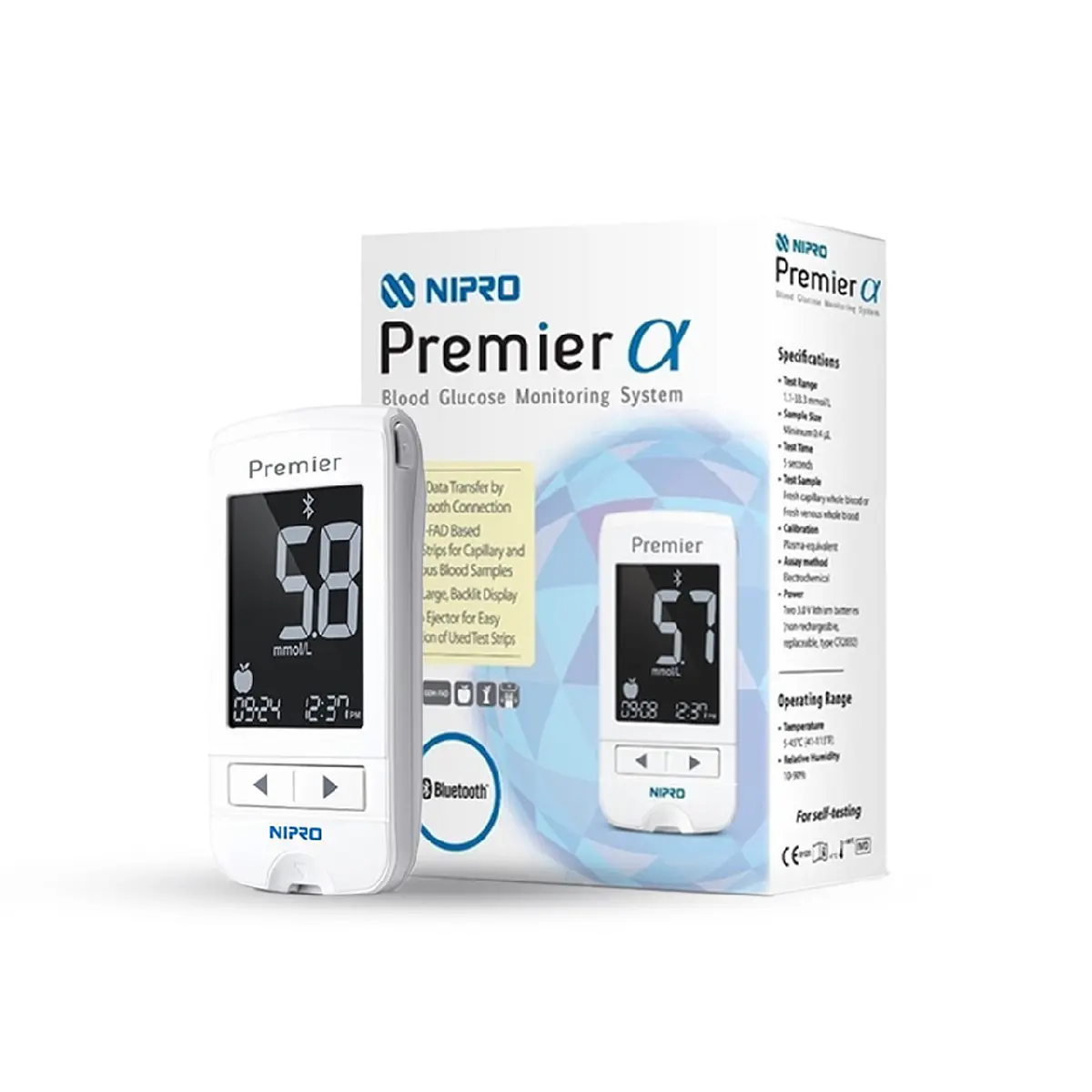 Glucometro Premier Alpha Kit Nipro