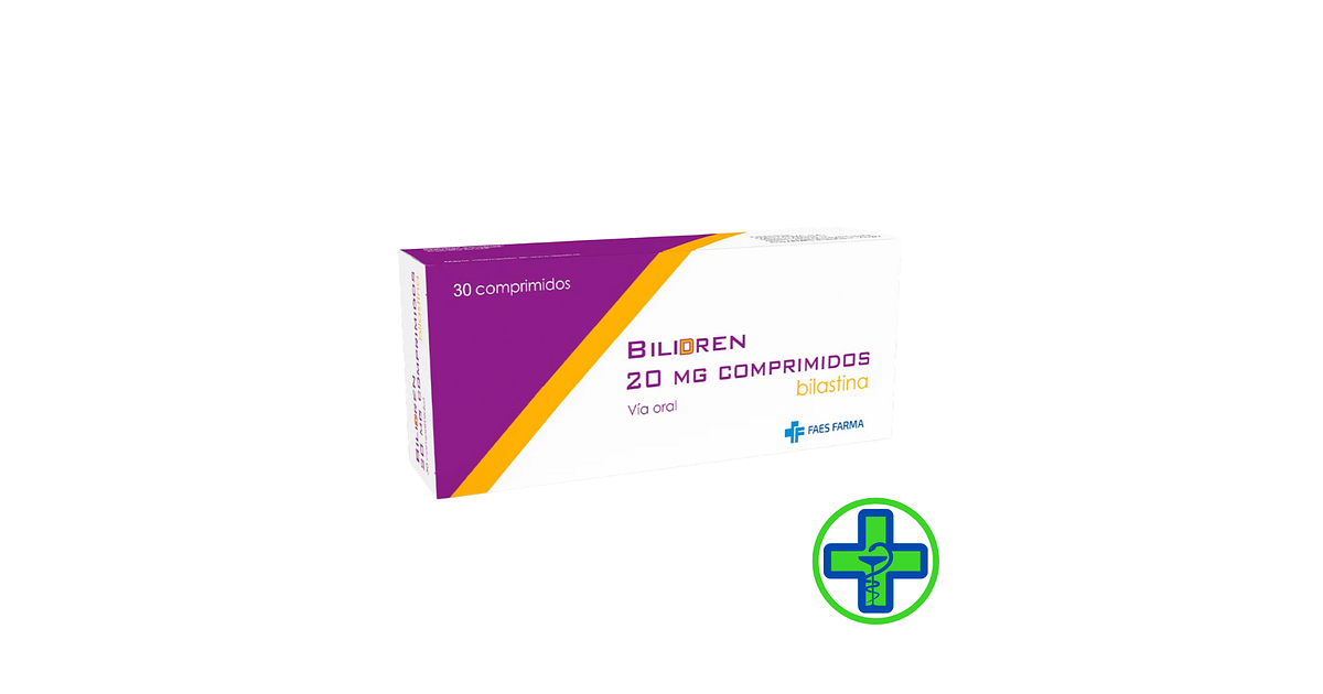 Bilidren 20 mg x 30 Comprimidos (Bilastina)