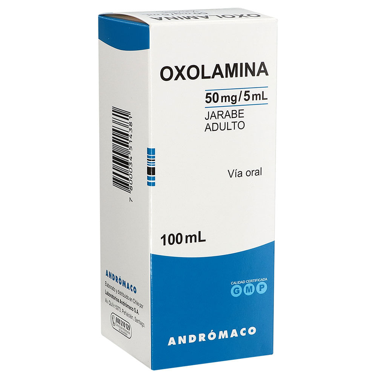 Oxolamina Adulto 50 mg/5 ml x100 ml Jarabe