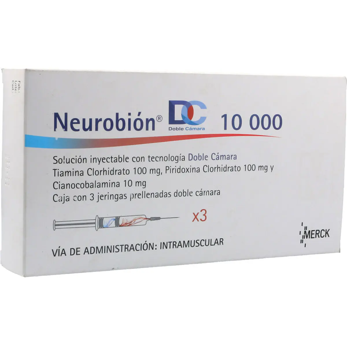 Neurobion Dc 10000Ui x3 Ampollas