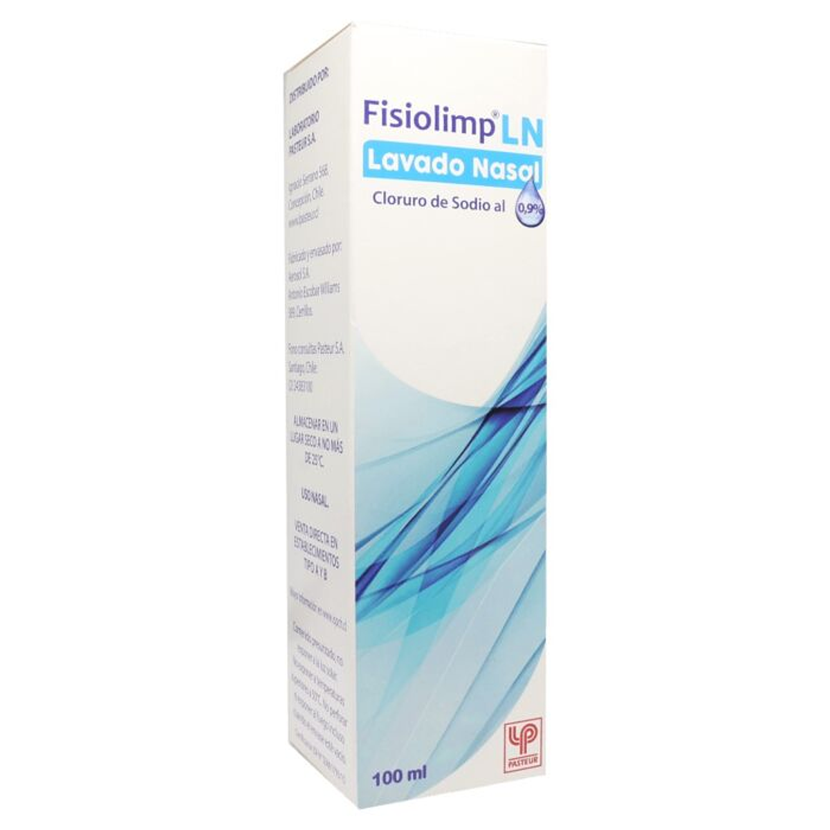 Fisiolimp Ln 0,9% x100 ml Lavador Nasal