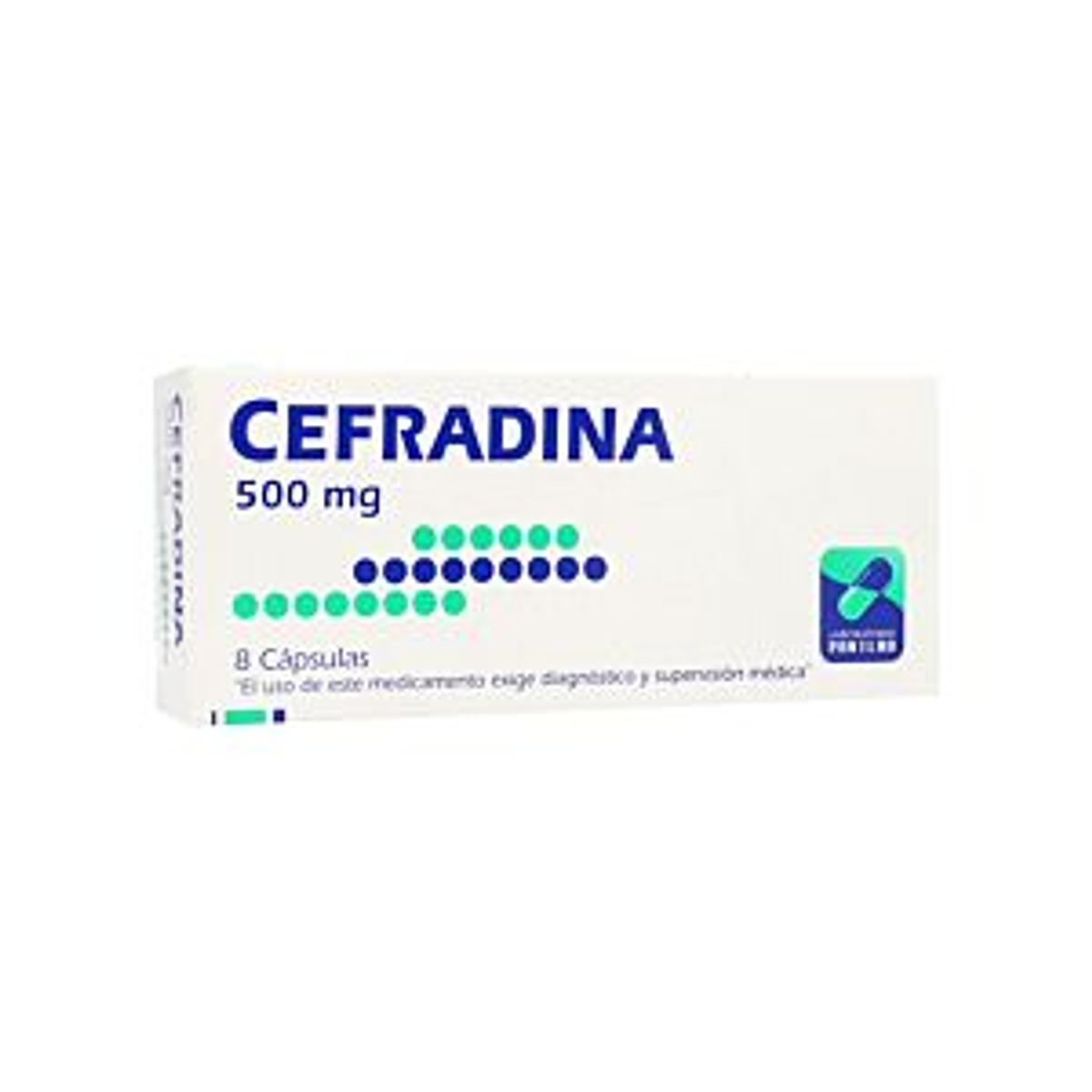 Cefradina 500 mg x8 Cápsulas