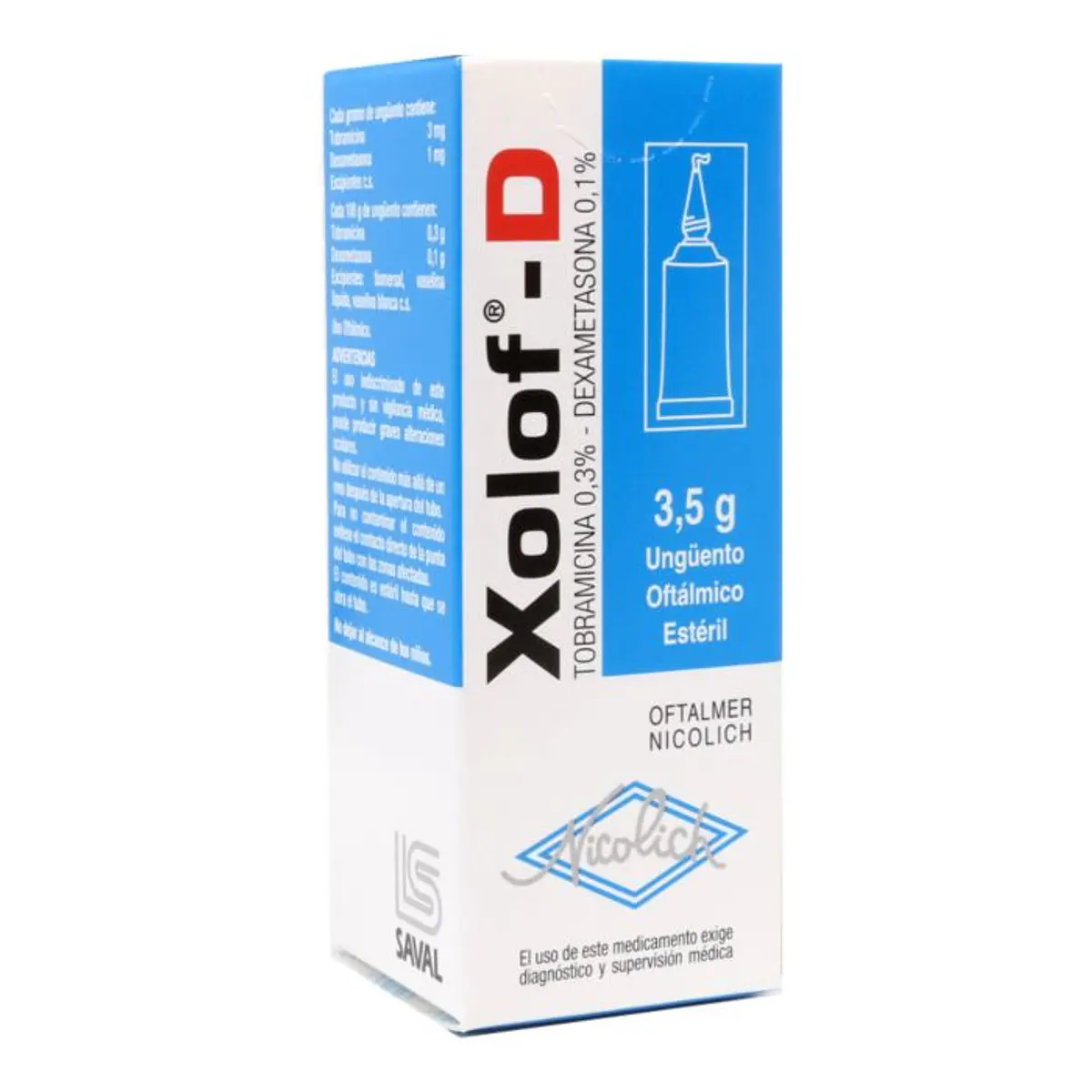 xolof-D x3,5Gr Ungüento