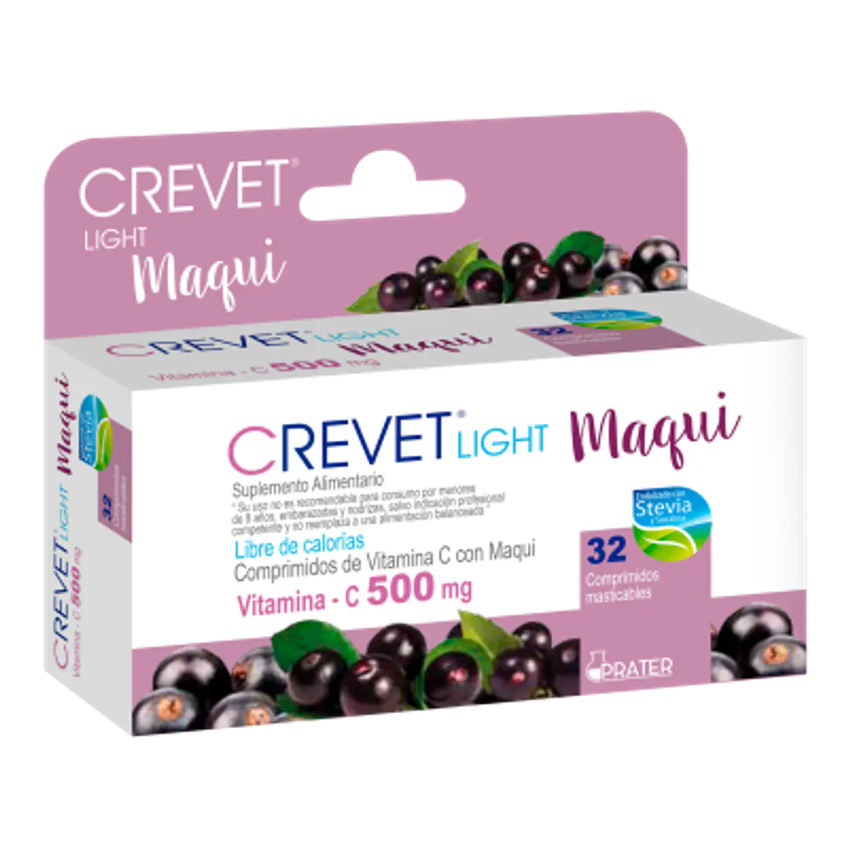 Crevet Light Maqui 500 mg x32 Comprimidos