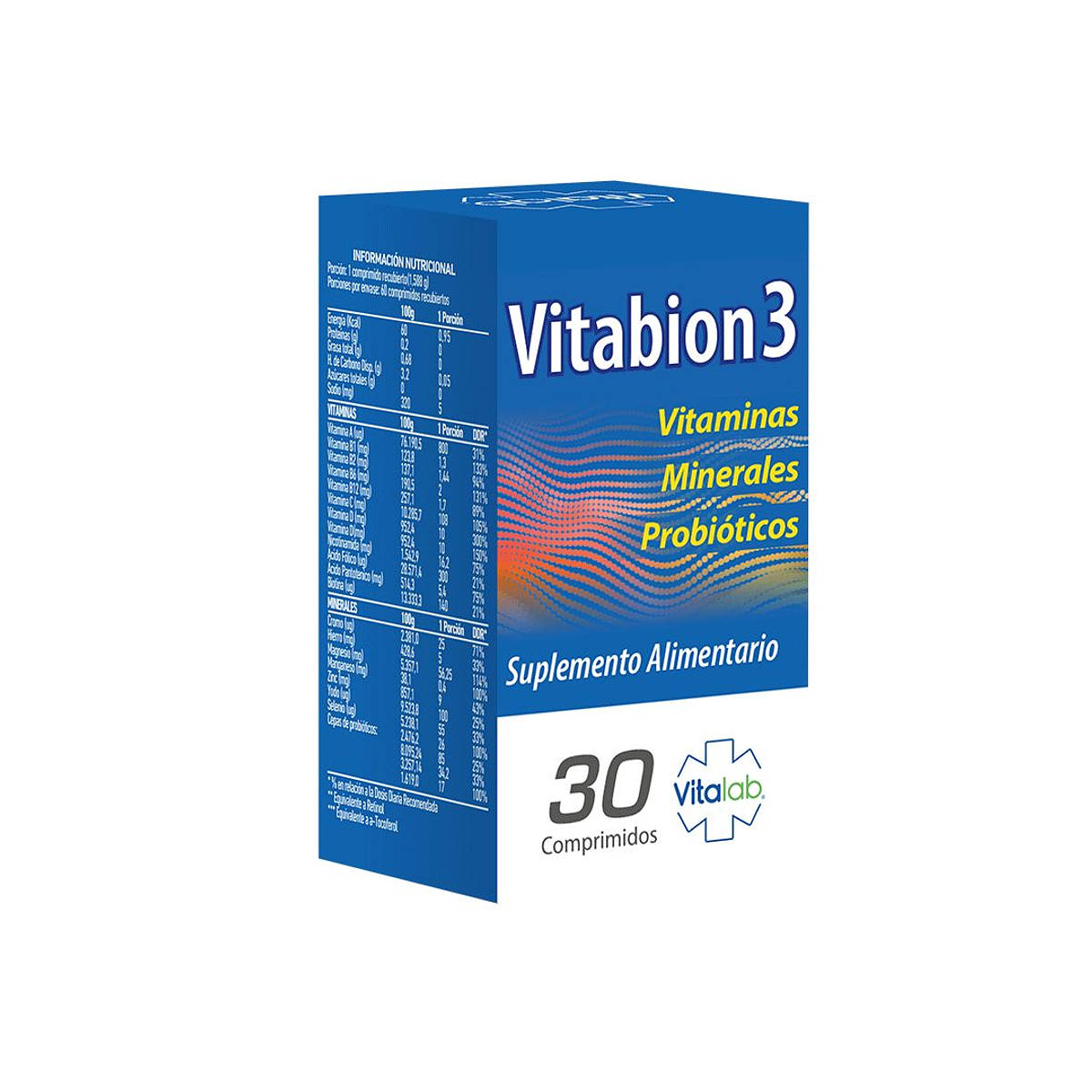 Vitabion 3 x 30 Cápsulas