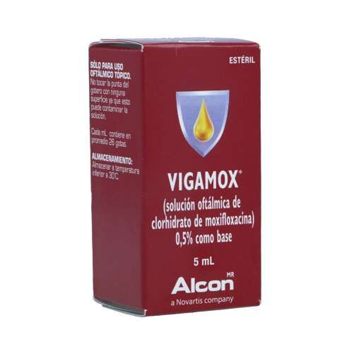 Vigamox 0,5% x 5 ml Suspensión Oftálmica