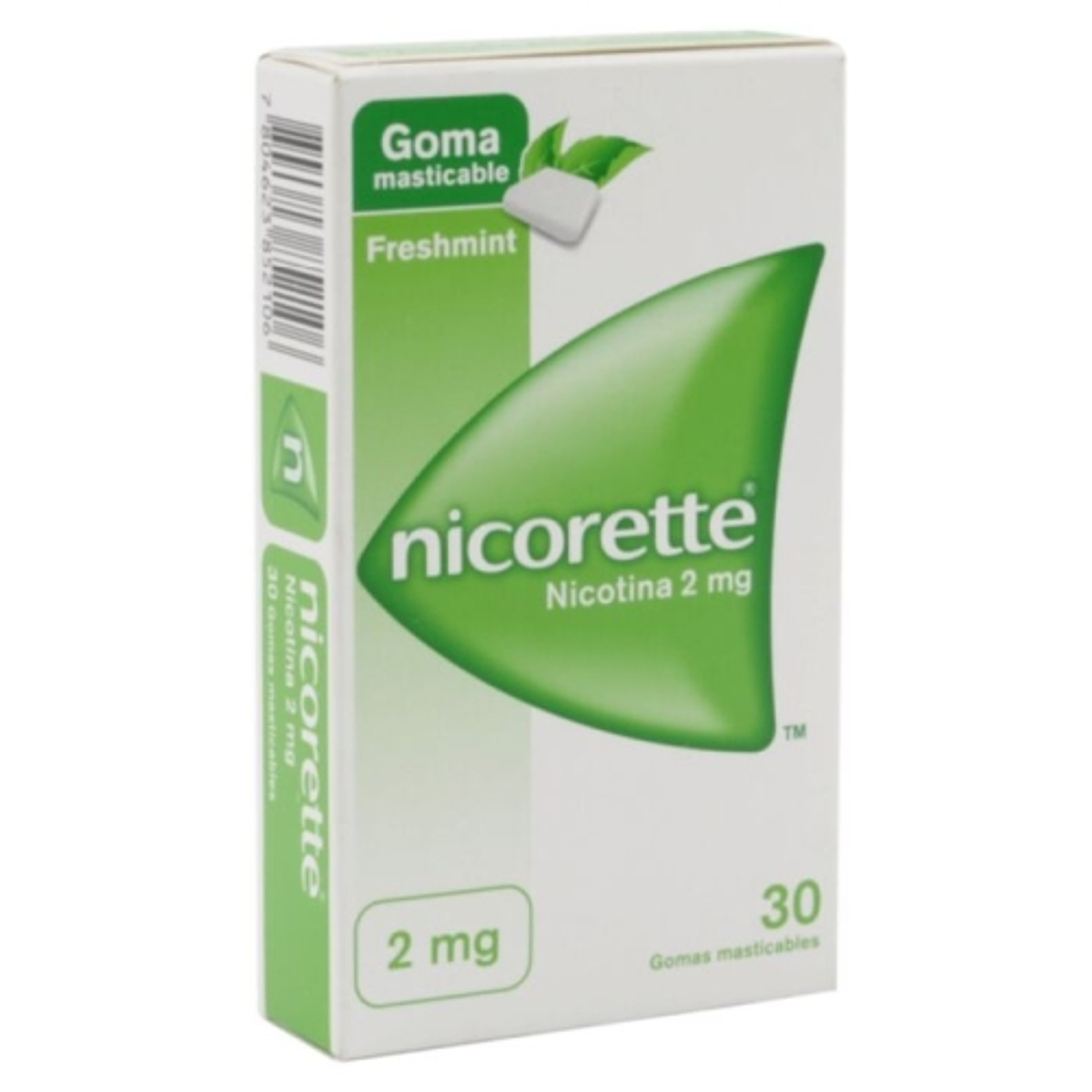 Nicorette 2 mg x 30 Gomas Masticables