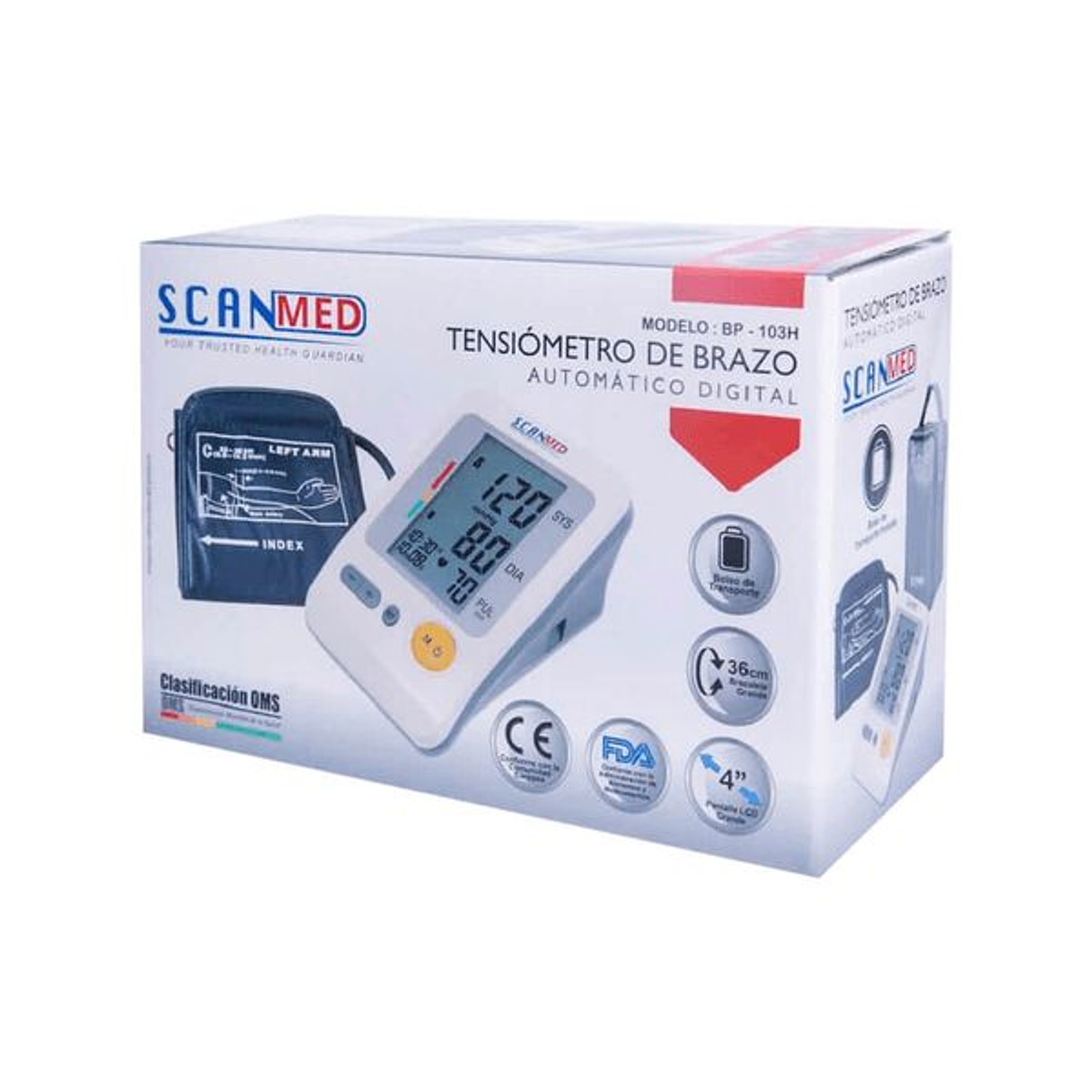 Tensiometro Brazo Scanmed