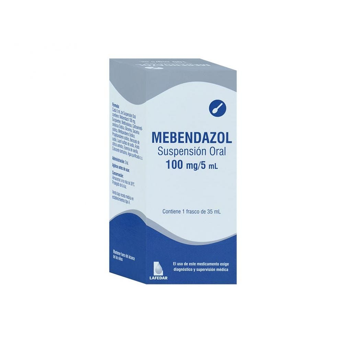 Mebendazol 100Mg/5Ml