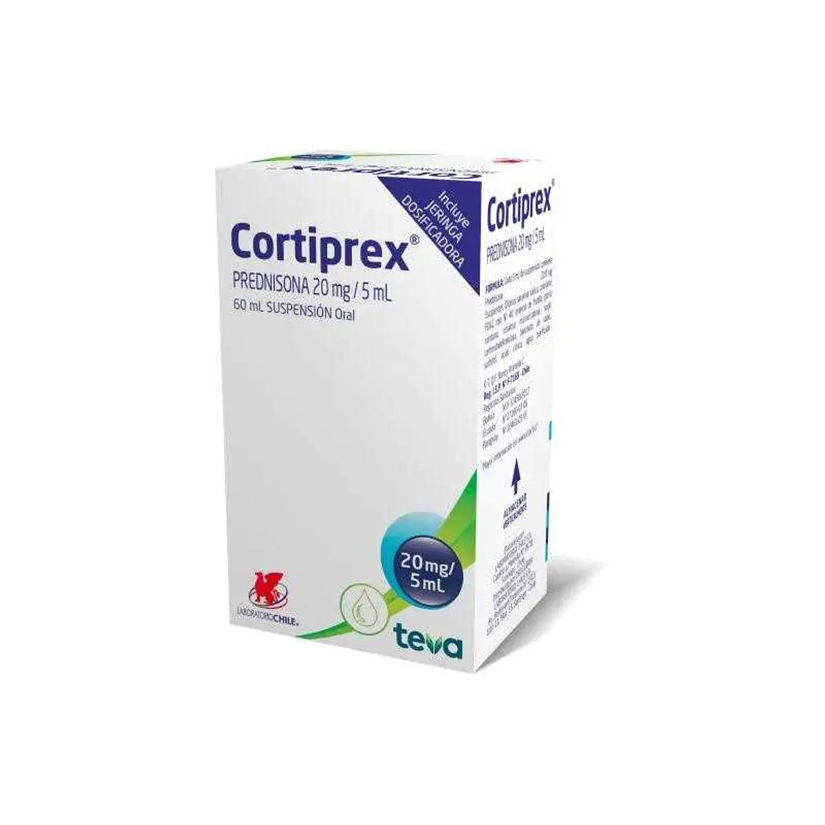 Cortiprex 20mg/5 ml x 100 ml Suspensión