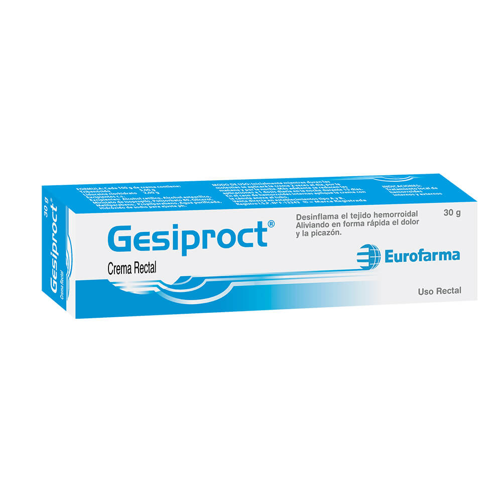 Gesiproct Rectal X2G Crema