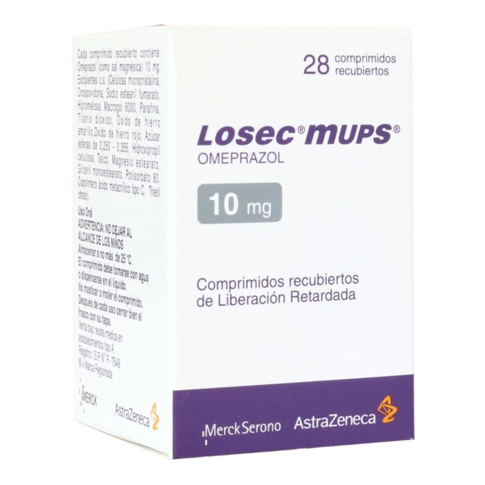 Losec Mups 10Mg X28 Comprimidos