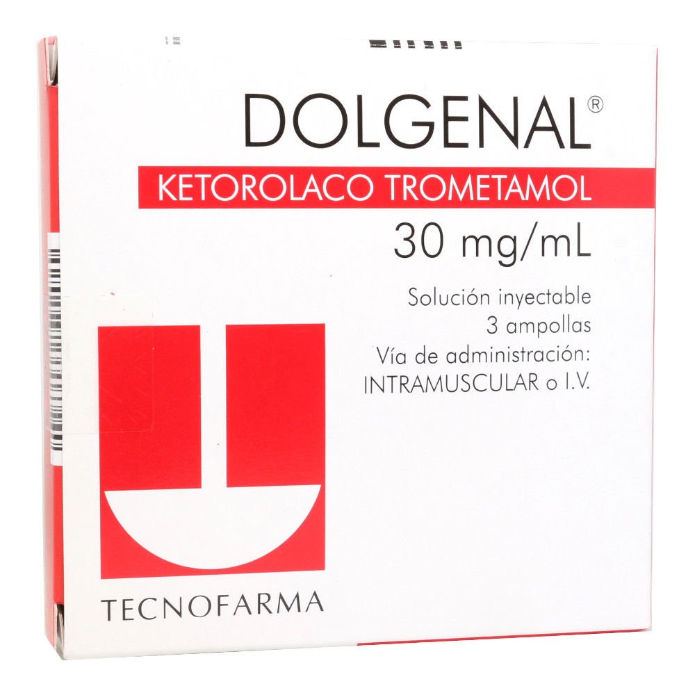 Dolgenal 30Mg/Ml X3 Solucion Inyectable