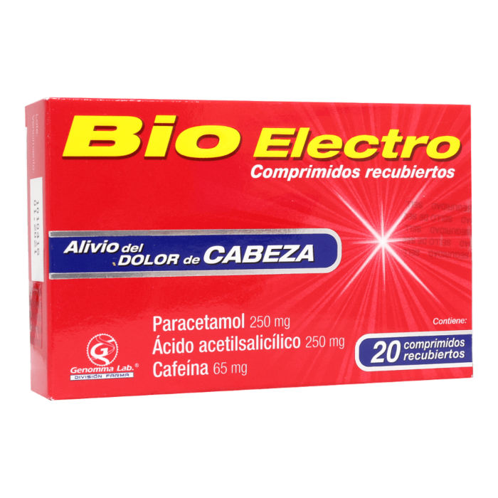 Bio Electro 250Mg/250Mg X20 Comprimidos