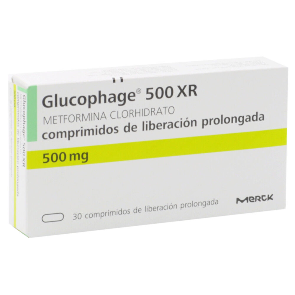 Glucophage 500 Xr 500Mg X30 Comprimidos