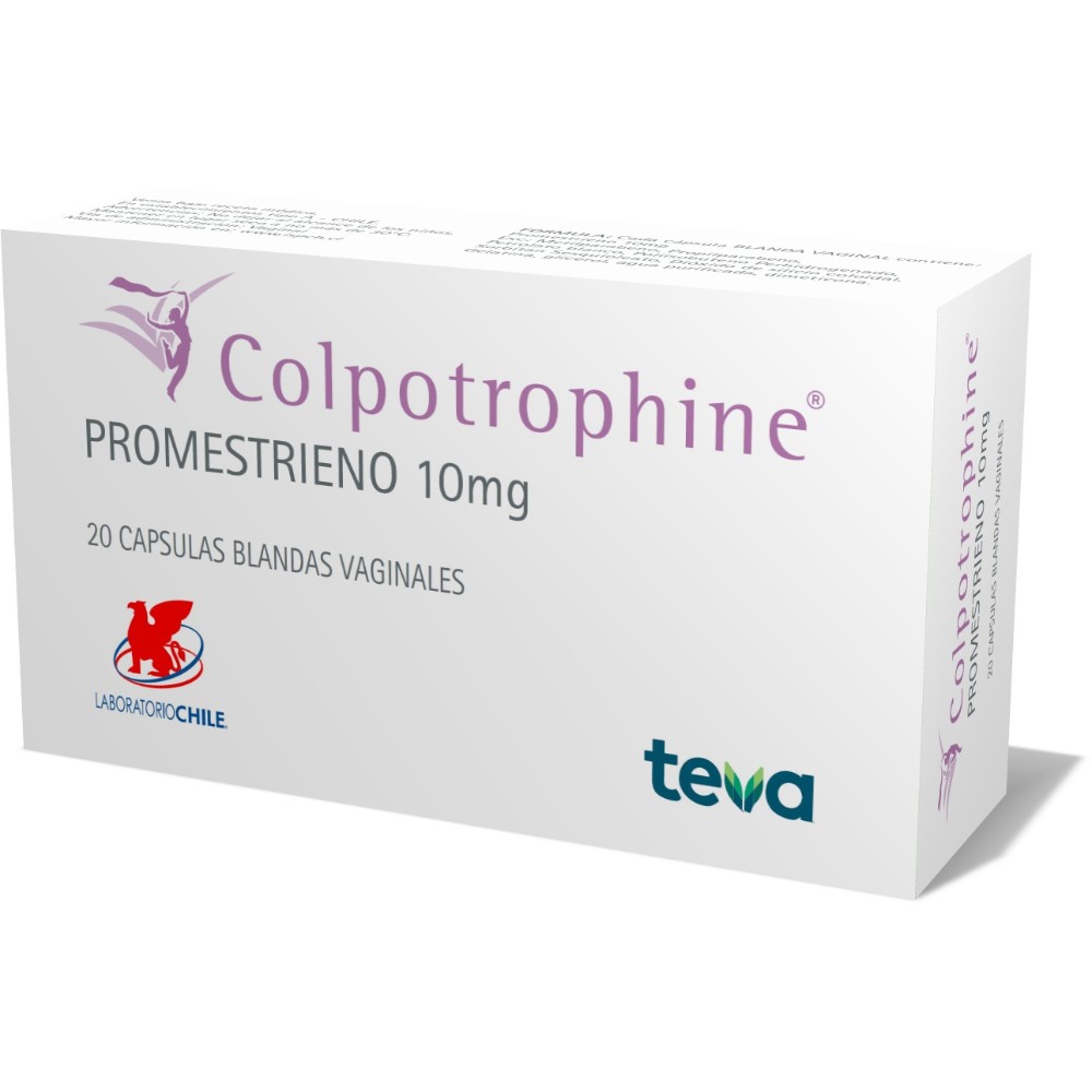 Colpotrophine 10Mg X20 Capsulas Blandas Vaginales