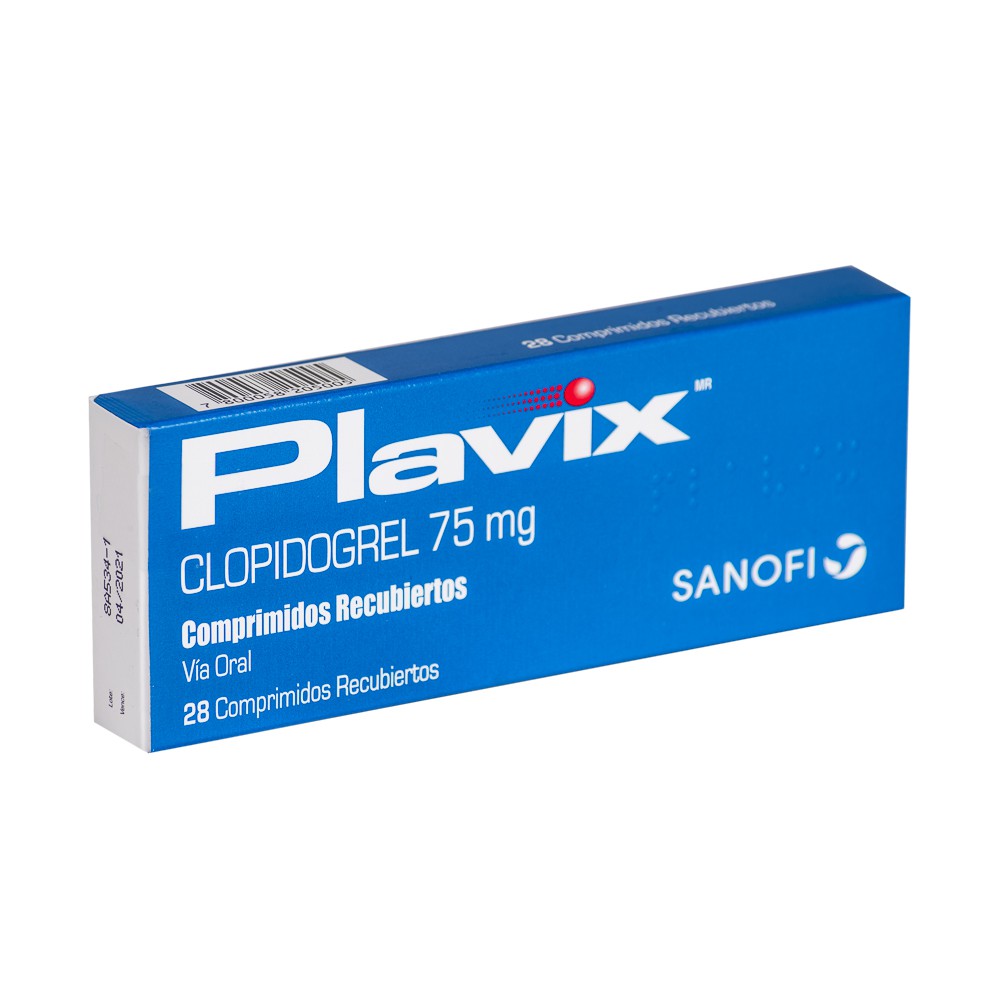Plavix 75Mg X28 Comprimidos