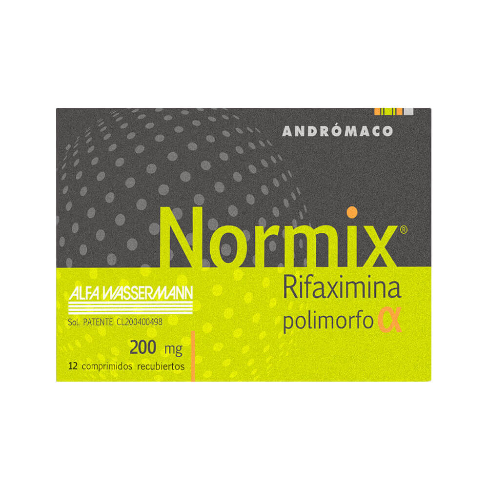 Normix 200Mg X12 Comprimidos