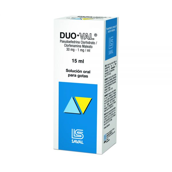 Duo-Val X15Ml Solución Para Gotas