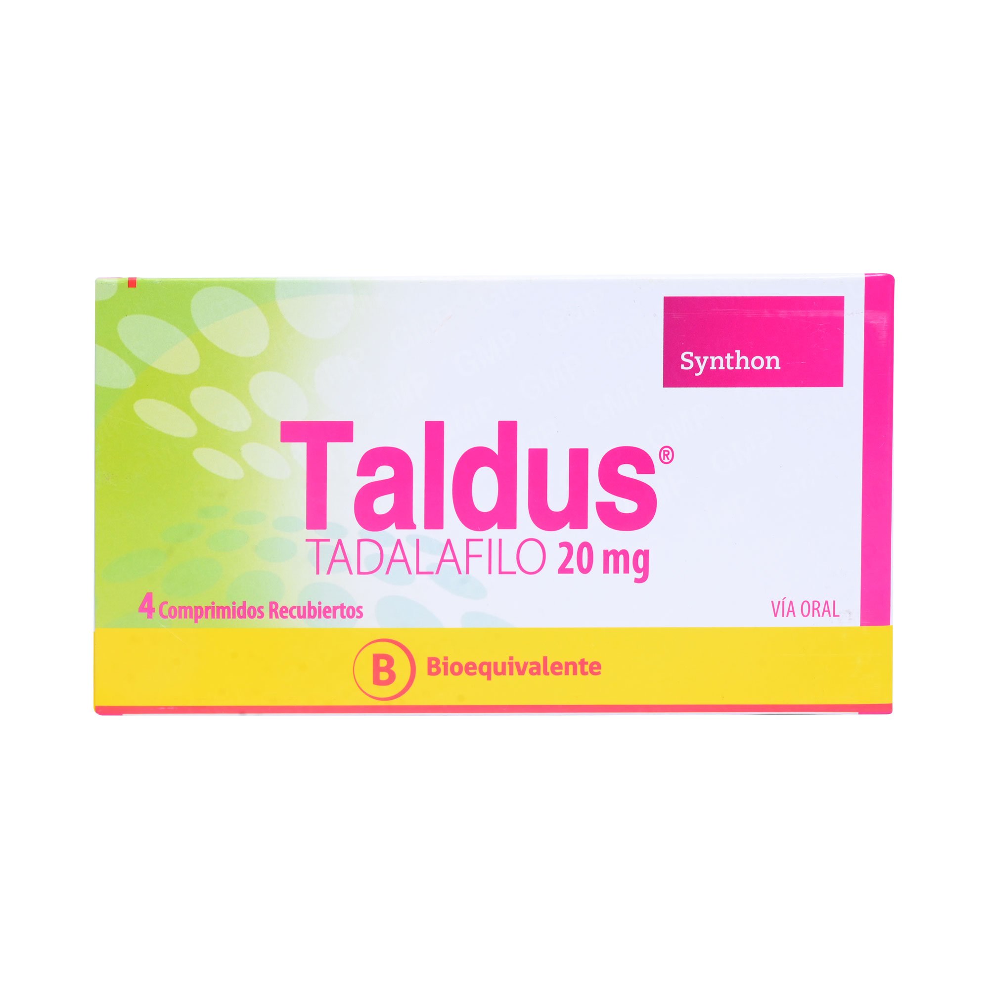 Taldus 20Mg X4 Comprimidos