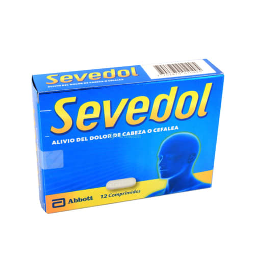 Sevedol X12 Comprimidos