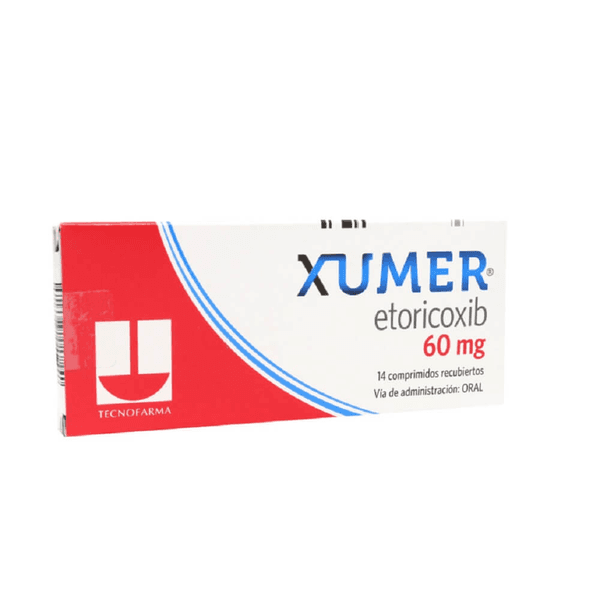 Xumer 60Mg X14 Comprimidos