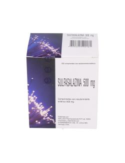Sulfasalazina 500 Mg X 100 Comprimidos Recubiertos