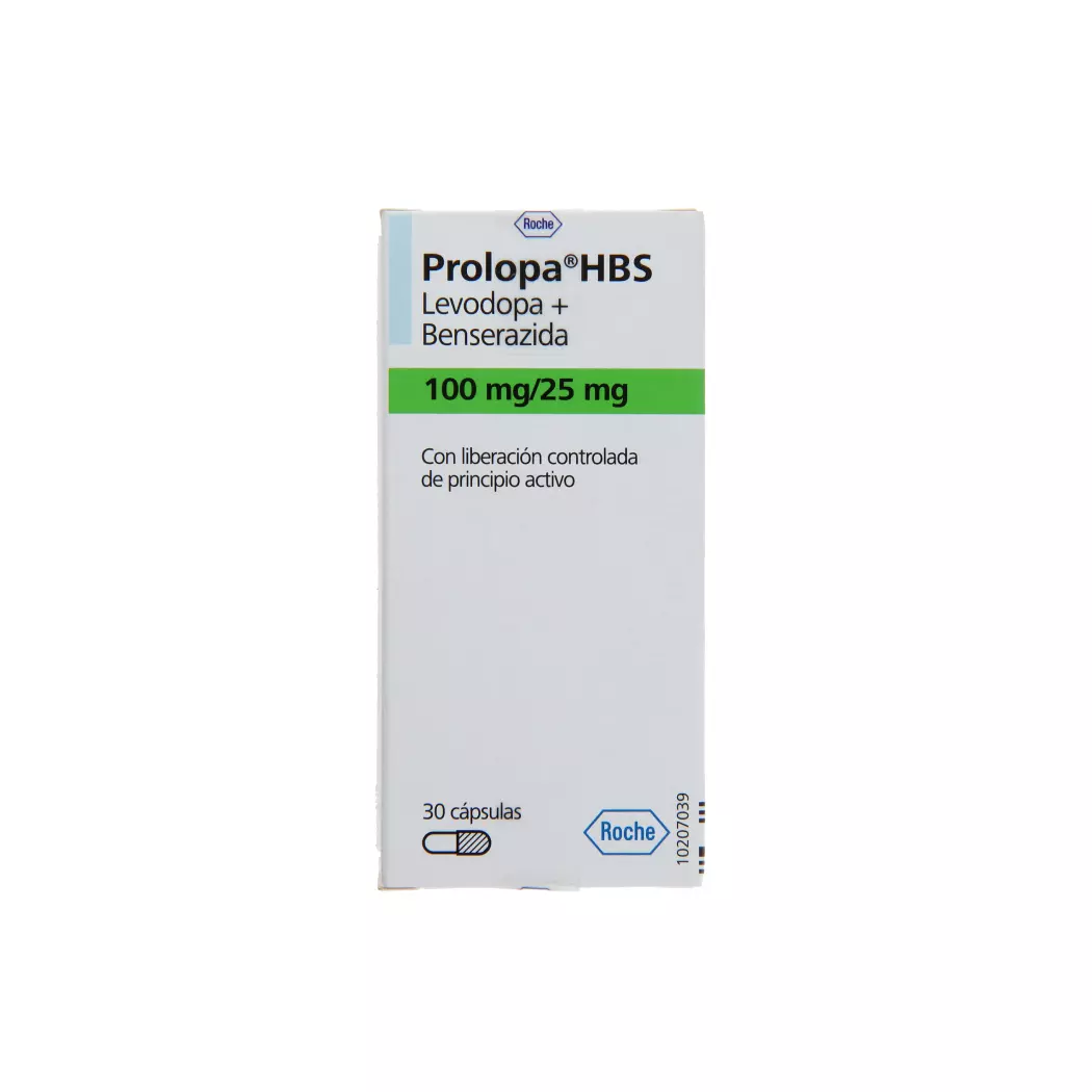 Prolopa Hbs 100Mg/25Mg X 30 Capsulas