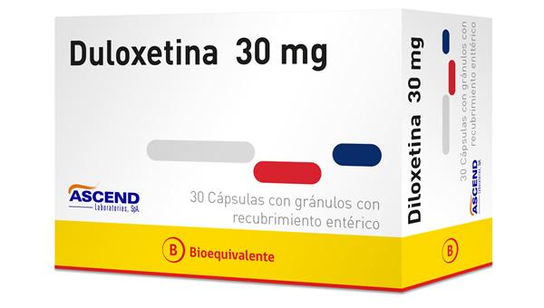 Duloxetina 30mg X 30 cápsulas con granulos con recubrimiento
