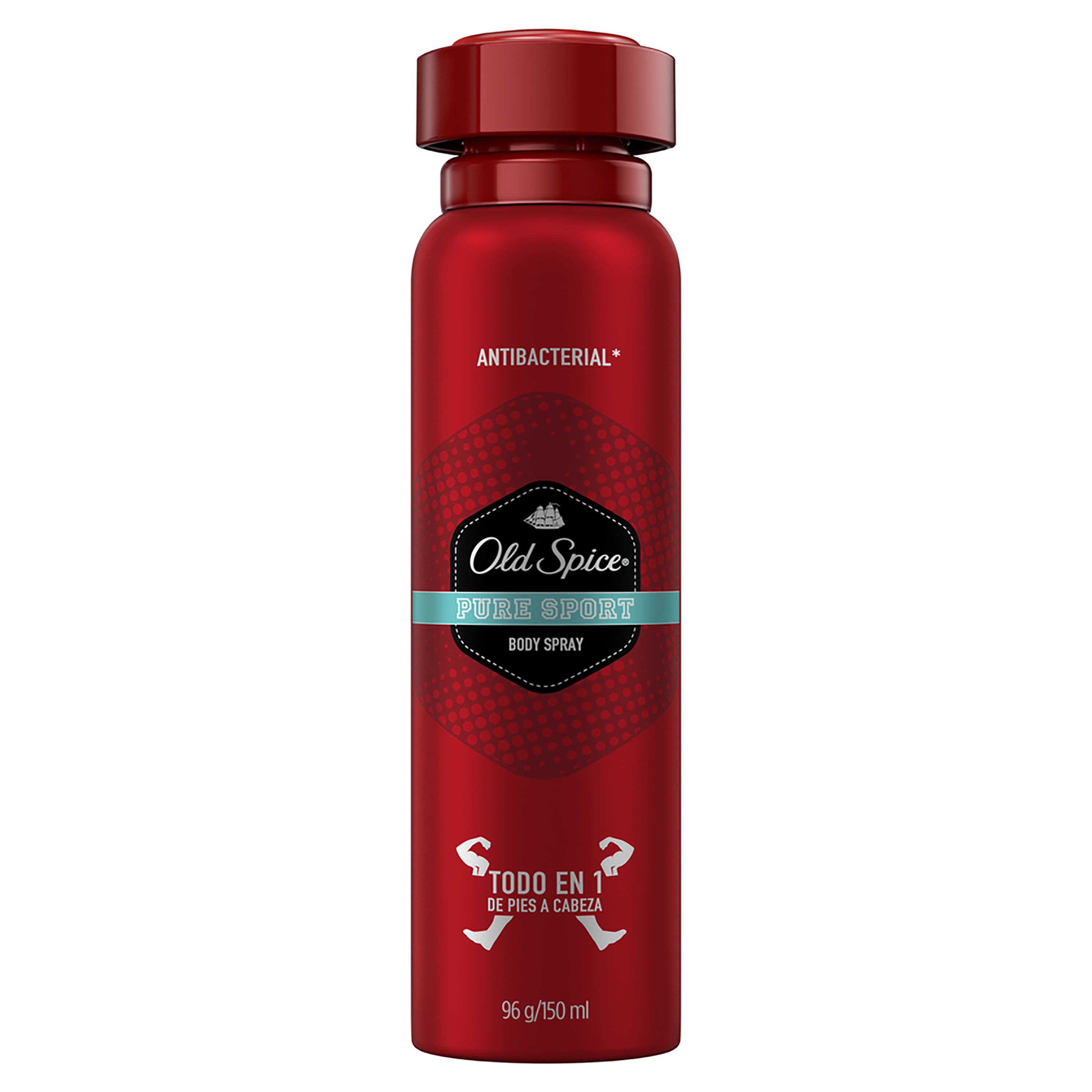 Old Spice Pure Sport Body Spray 150Ml X1 Unidad