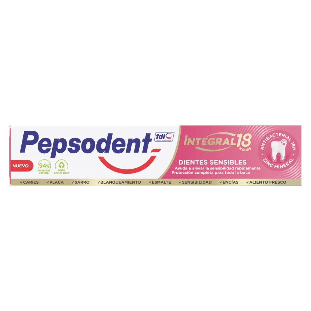 Pepsodent 75 integral dientes sensibles x75g