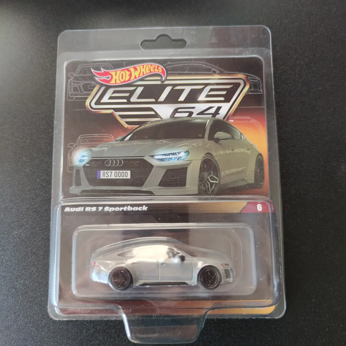 Hot Wheels Elite 64 - numéro 6 Audi RS 7 Sportback