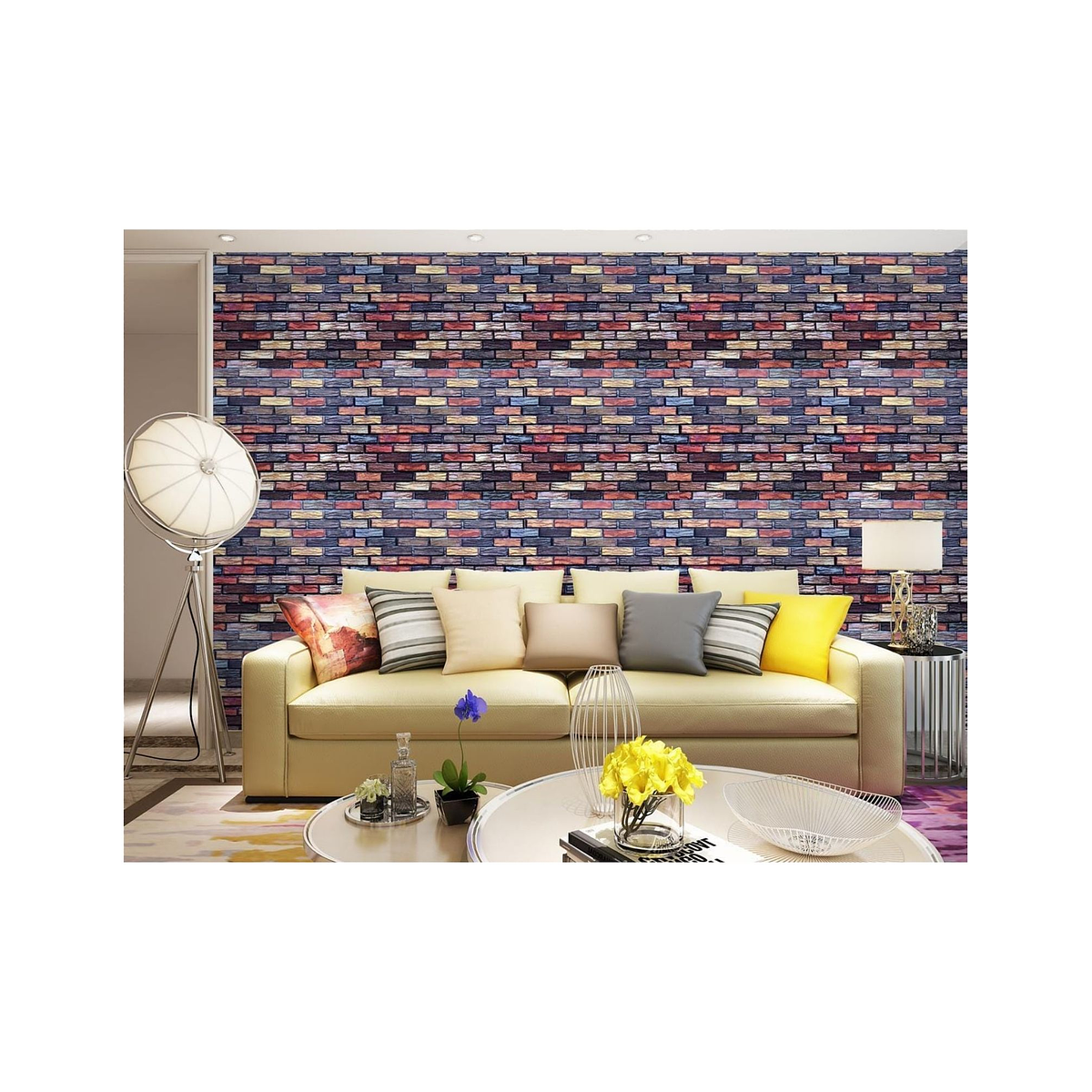 Papel Mural estilo ladrillo