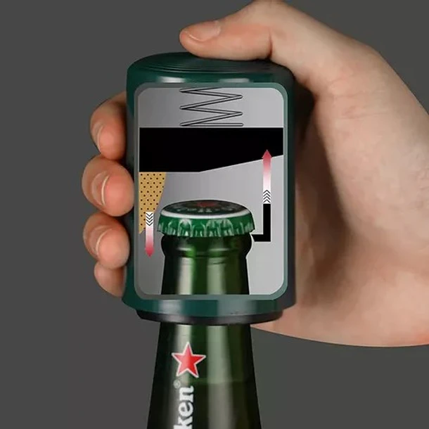 Abrebotellas Automático Abridor de Botellas Destapador De Bo