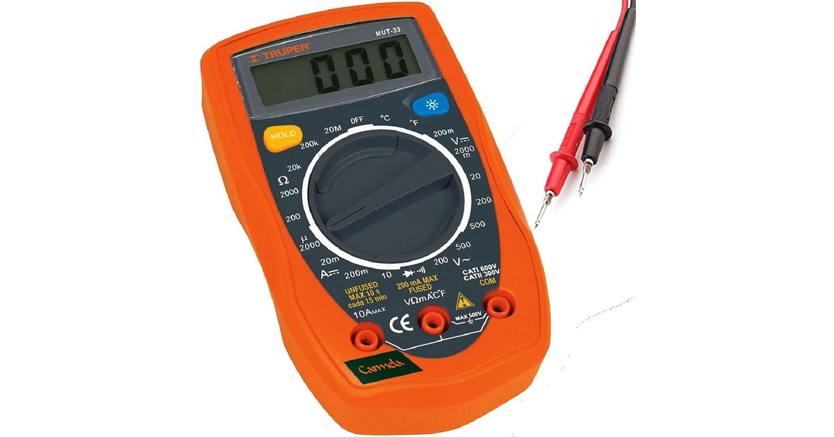 Truper MUT-33 Digital Multimeter - Buy Now