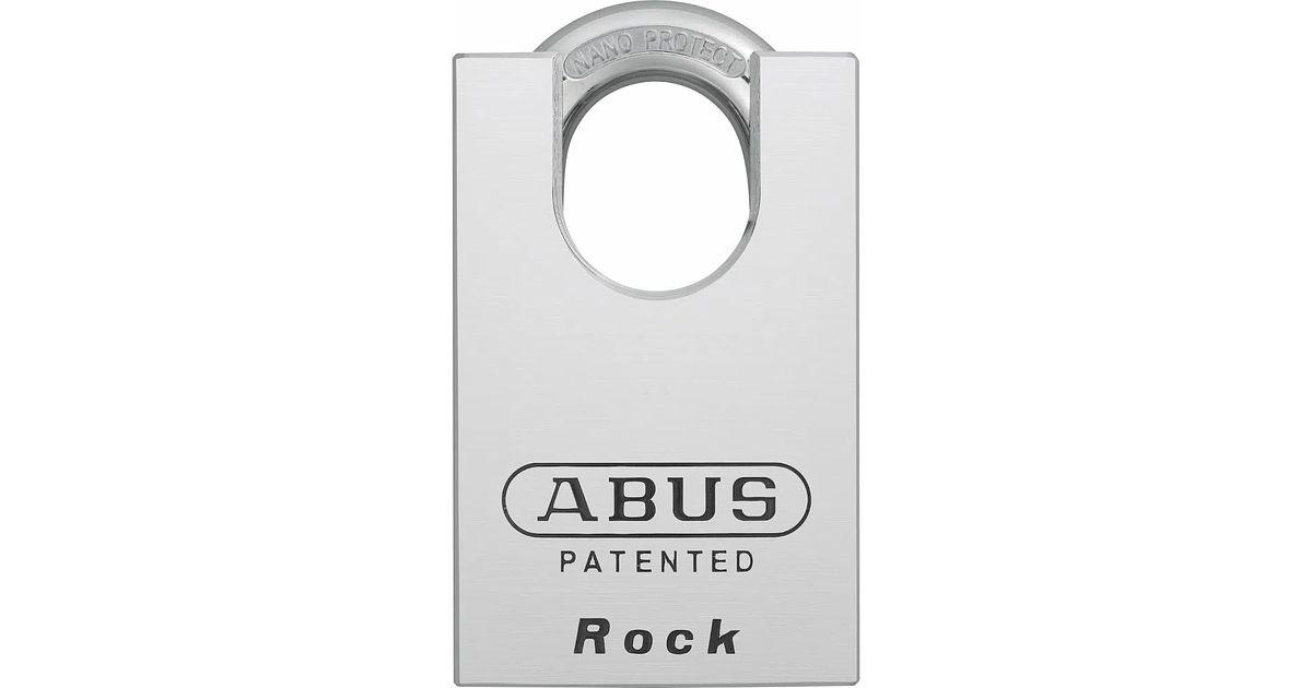 Candado Acero Rock 83Cs/55 Kd Llave Punta Blister Abus co...