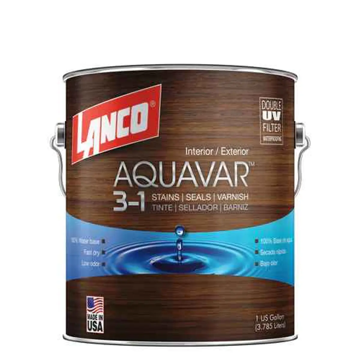 AQUAVAR (STAIN) CLEAR (TRANSPARENTE) 1/4GL