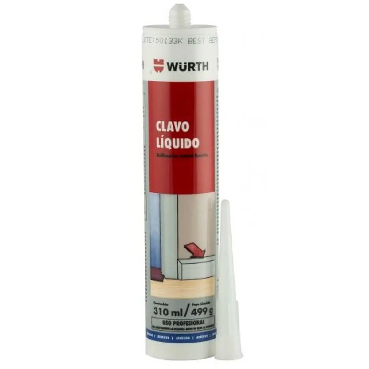 ADHESIVO CLAVO LIQUIDO 310ML WURTH