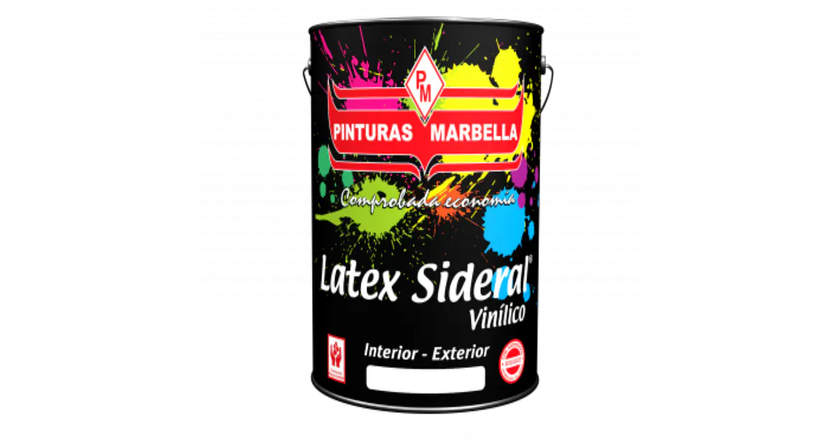 Látex Sideral Marbella Galón Color - Pintura Economica