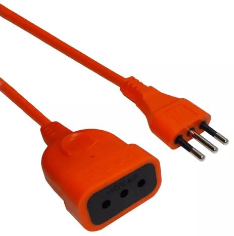 Alargador Extensión Eléctrica 10 Metros 250v 10a 2200w Sec m