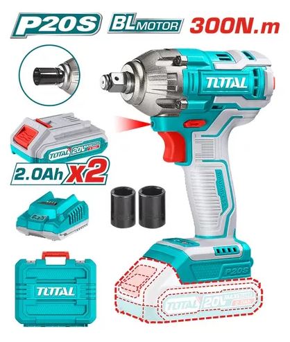 Llave De Impacto Inalámbrico 20v - 1/2 Total Tiwli2038-7