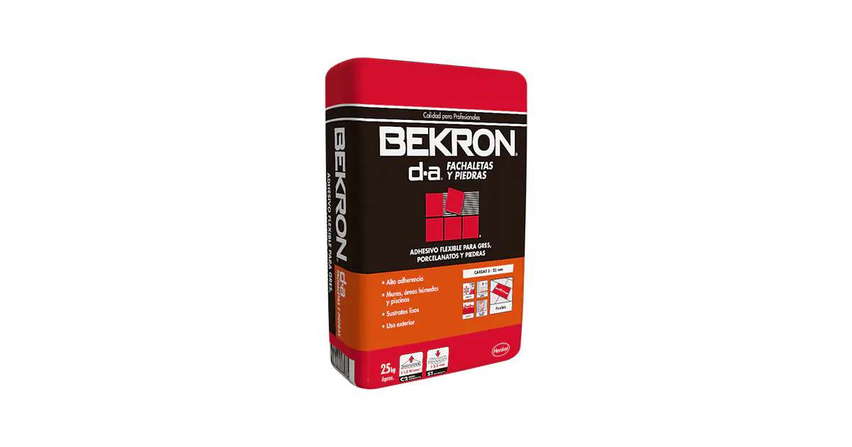 Bekron DA Fach y Piedra 25 KG